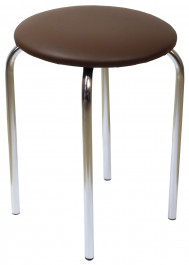 Taboret Chico 2 eco brąz